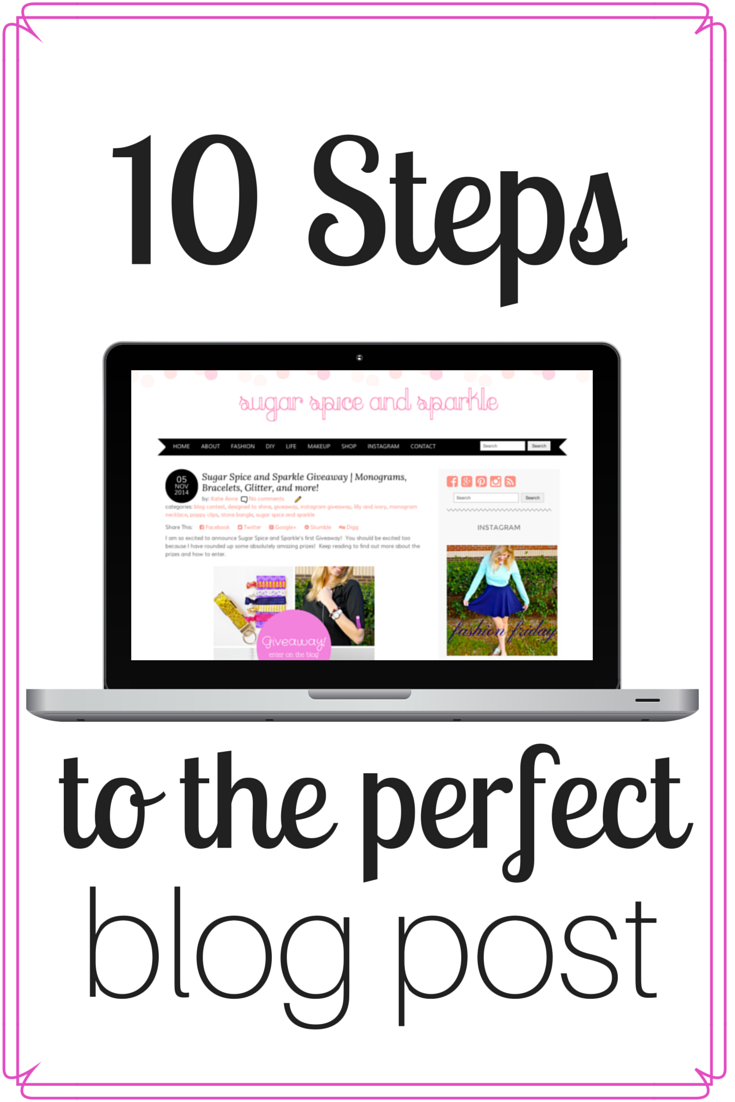 How To Write A Blog Post | Blogging Basics | 10 Steps to the Perfect ...