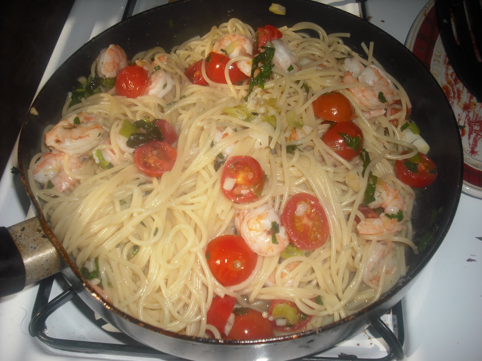 365 No Repeats: May 26: Italian-Style Garlic Shrimp with Cherry ...