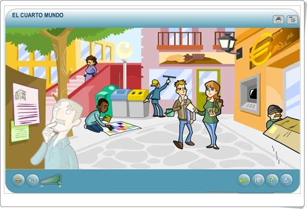 Recursos Educativos de Primaria: "El cuarto mundo" (Aplicación ...