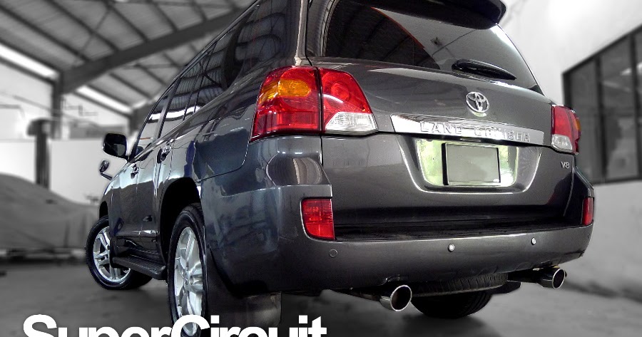 SUPERCIRCUIT Exhaust Pro Shop: Toyota Land Cruiser 200 Series Exhaust ...