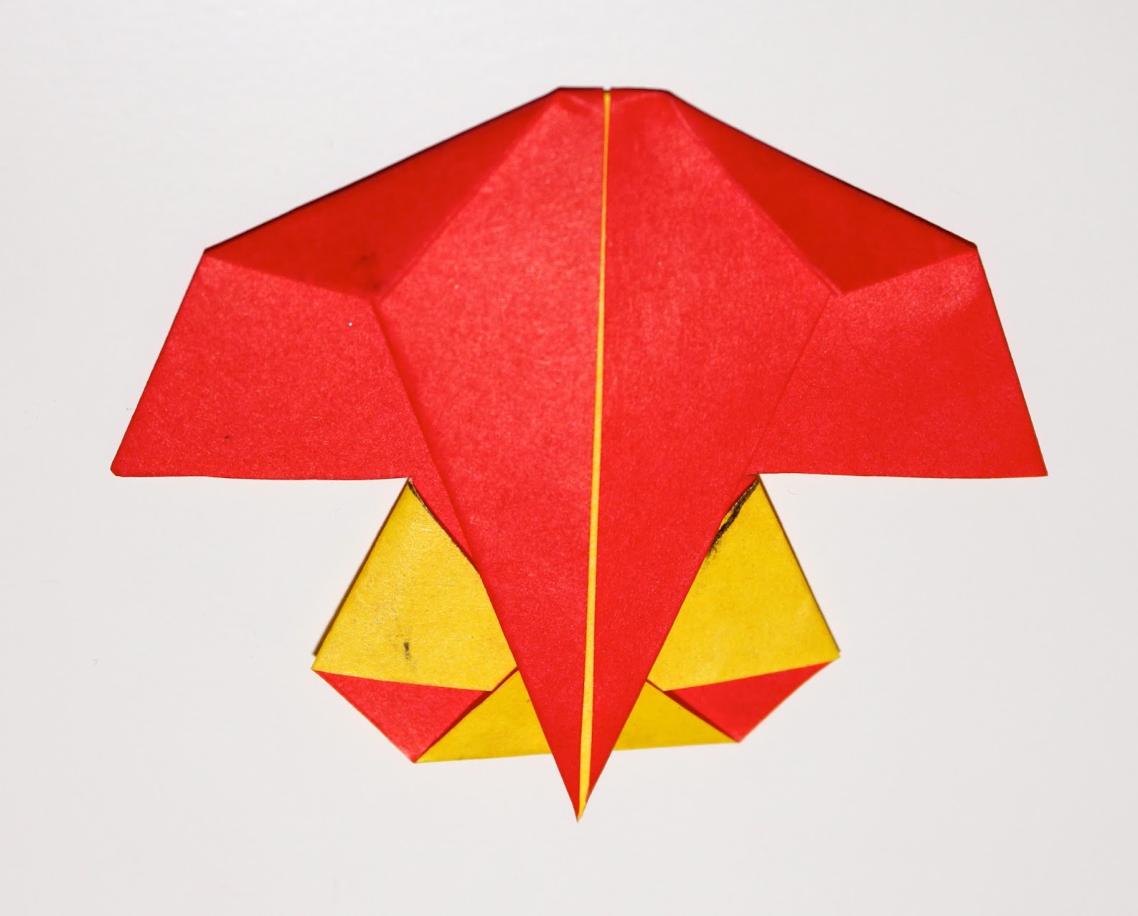 Origami: Simple Mushroom Instructions