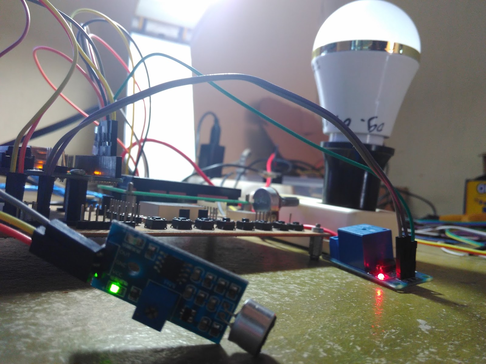 Ac Lamp Controller With Clapping The Clapper