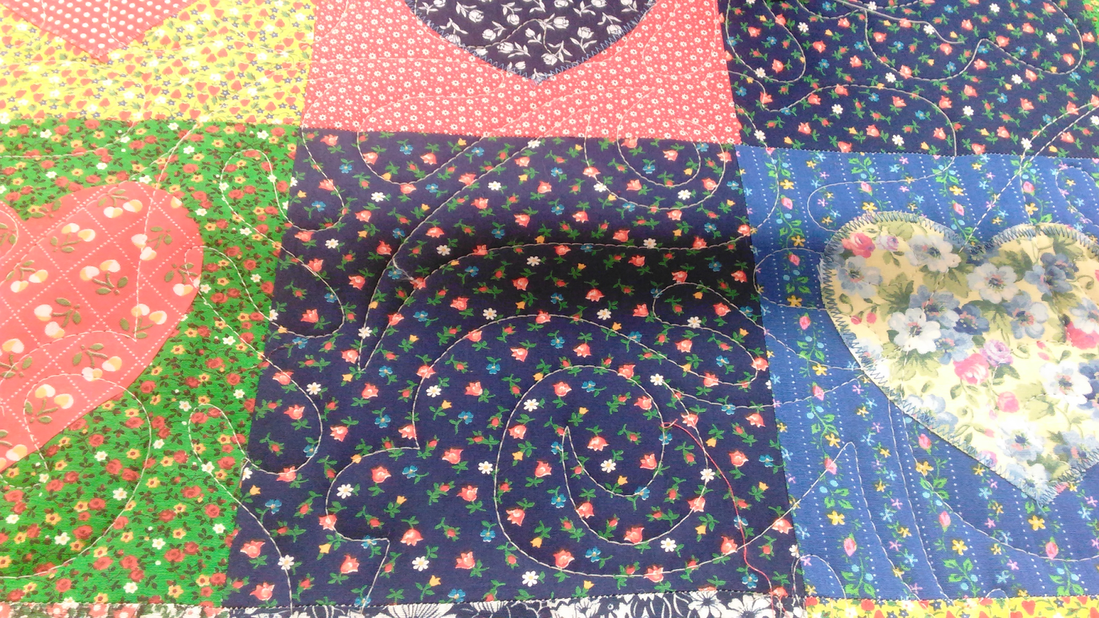 Kathy's Quilting Blog: Pantograph Practice!