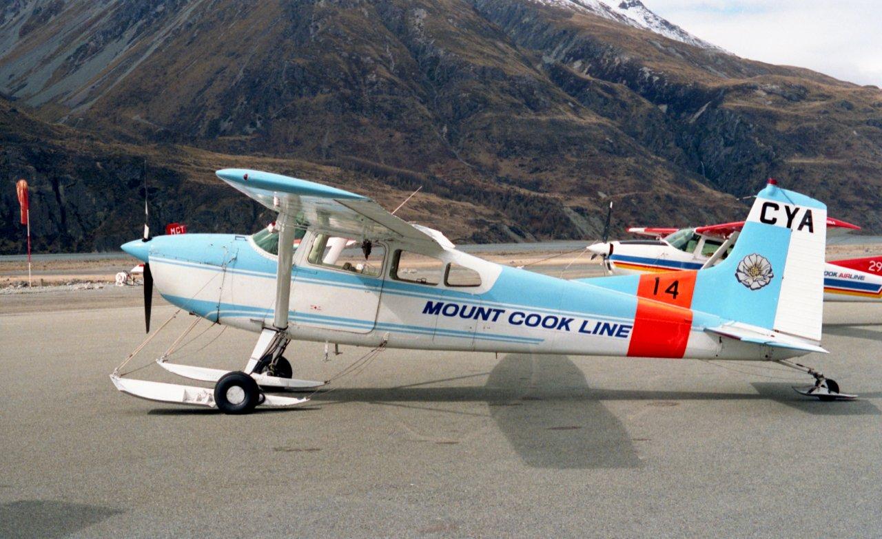 3rd Level New Zealand: 25 years ago - September 1987 at Mount Cook