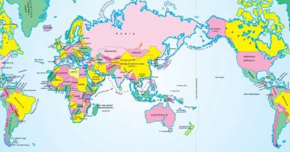 Mengenal Benua, Negara, dan Asia, serta keadaan alam, penduduk, dan ...