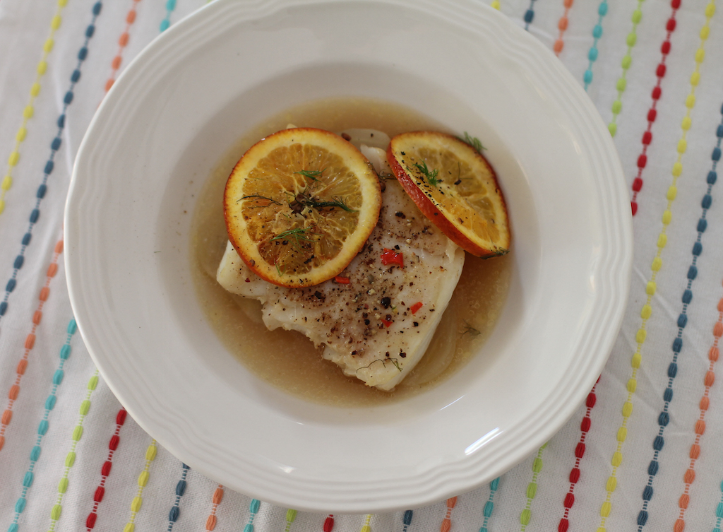 Food Lust People Love: Fennel Orange Cod en Papillote #FishFridayFoodies