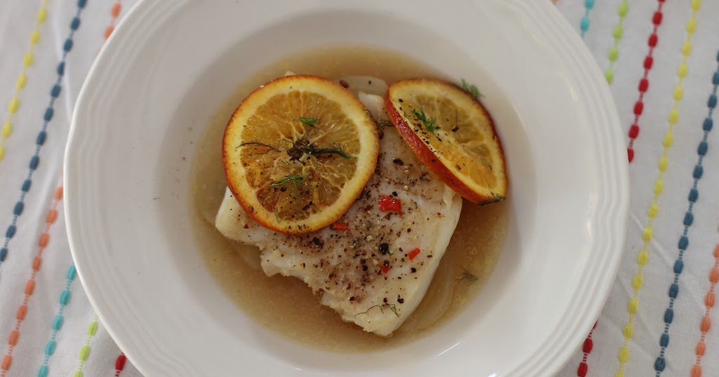 Food Lust People Love: Fennel Orange Cod en Papillote #FishFridayFoodies