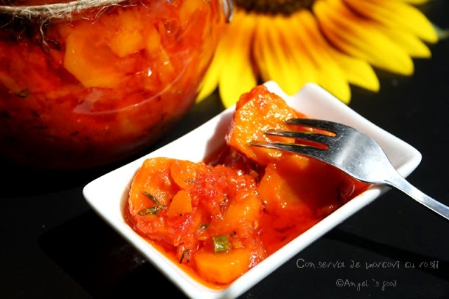 Angel's food: Conserva de morcovi cu rosii