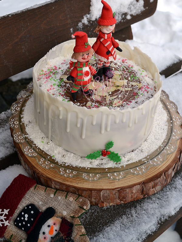 Споделено от кухнята на Elti: Новогодишна торта