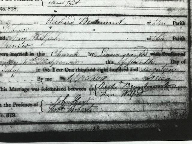 Beaumont Archives Blog: The Beaumont Family Tree - some errors