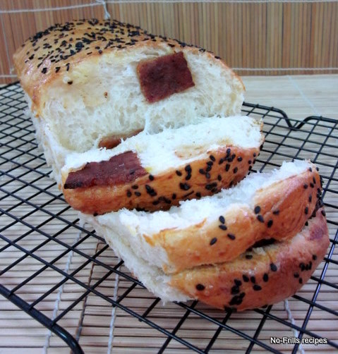 Bak Kwa ~ BBQ sweetmeat Sandwich Loaf