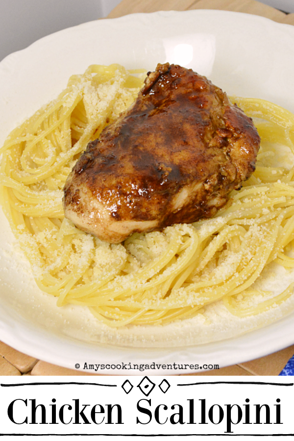 Chicken Scallopini with Marsala Sauce