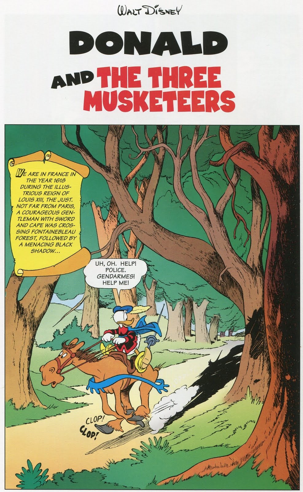 Duck Comics Revue: "Ducktargnan and the Three Musketeers"
