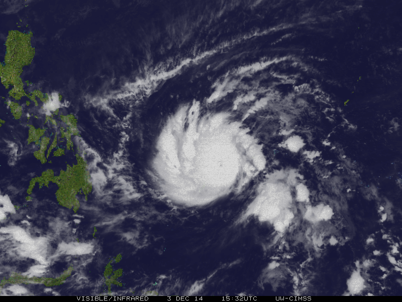 Typhoon Ruby (Hagupit) Now A Super Typhoon - To Hit Philippines UPDATES