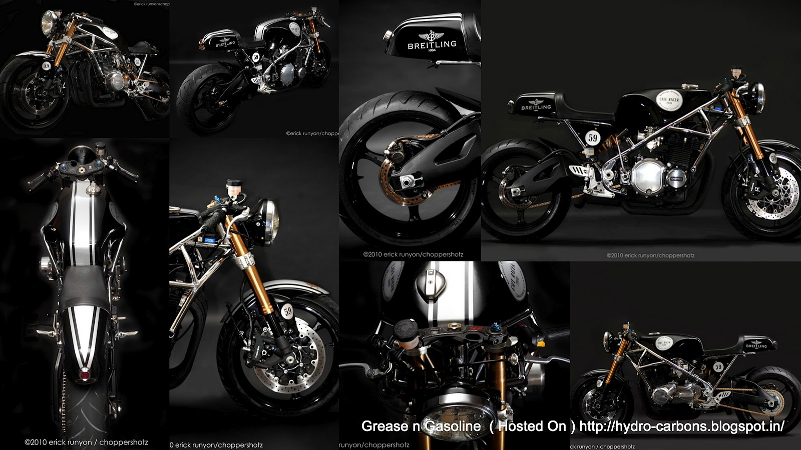 Breitling Cafe Racer by Santiago Choppers - way2speed