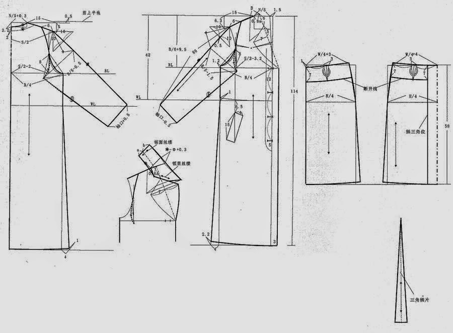 japon pattern coat - modelist kitapları