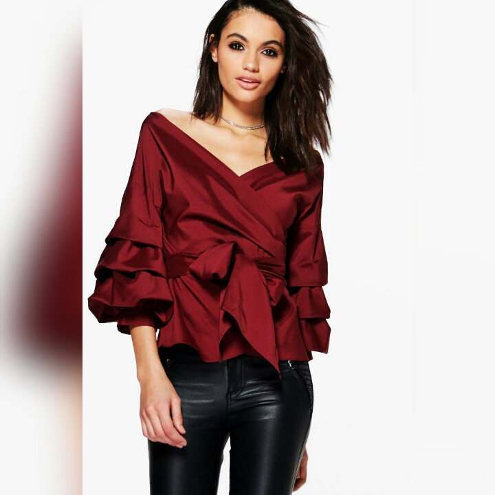 TREND OF THE WEEK; WRAP TOPS BY ANDRELLA'S BLOG