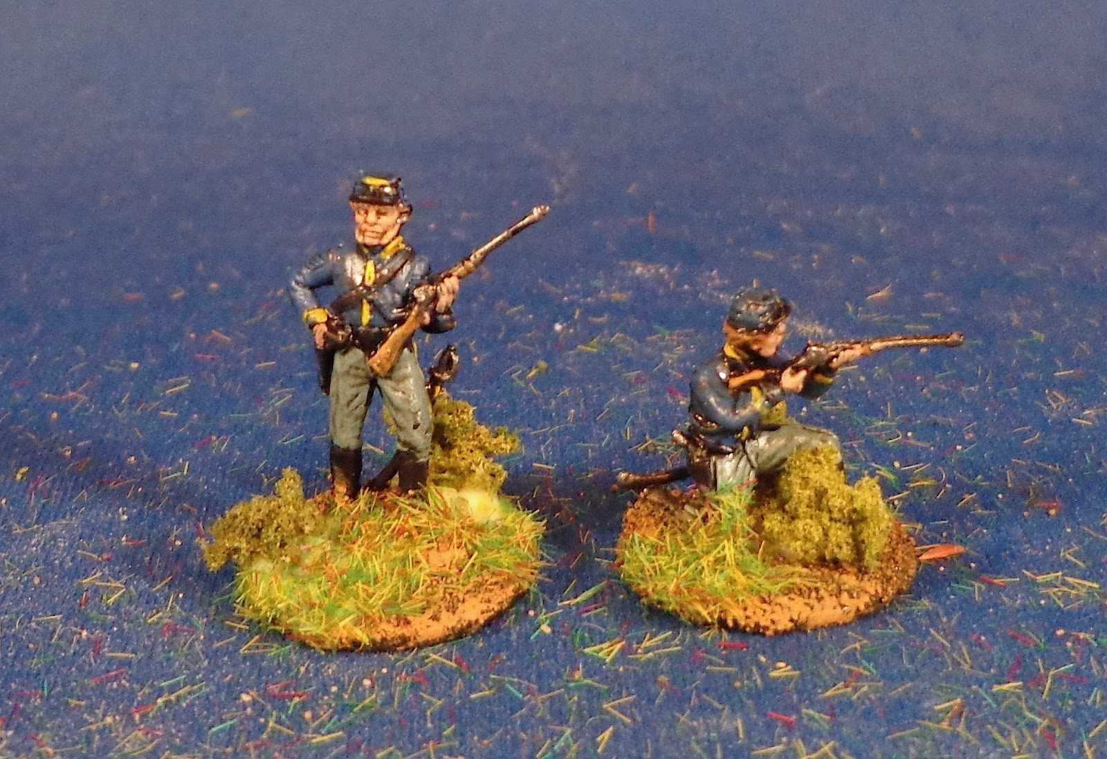 Bob's Miniature Wargaming Blog: 1/72 7th Cavalry