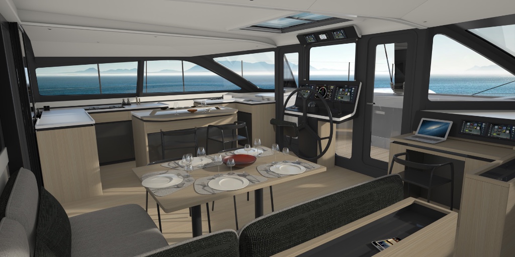 Gunboat 68: Interior Design | Catamaran Racing, News & Design