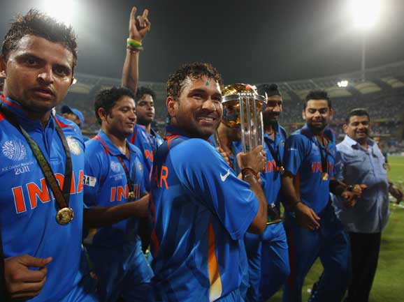 India wins ICC World Cup 2011 Final - Celebration photos | Expert ...