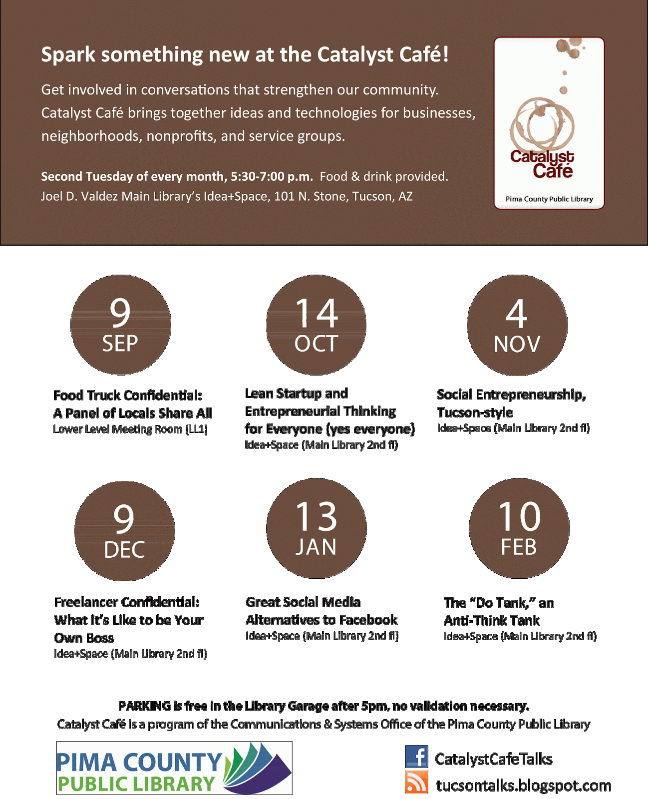 Catalyst Café at the Library