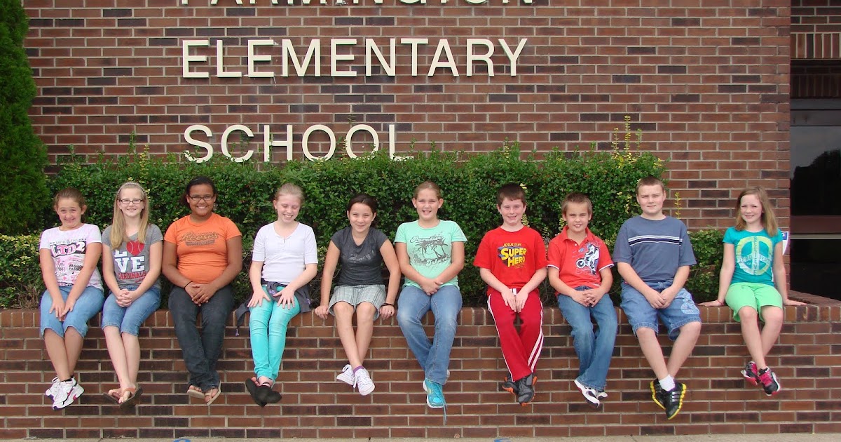 Farmington Elementary School: 4th Grade Distinguished Students