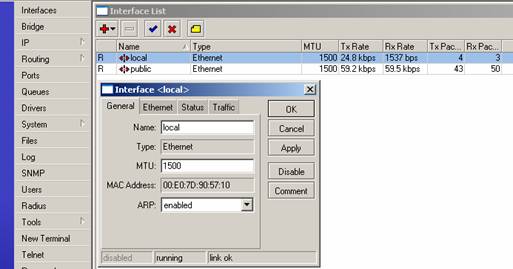 JARINGAN KOMPUTER: Setting mikrotik router