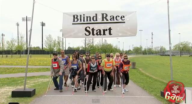 Our Wiki World: The Funniest Blind Race