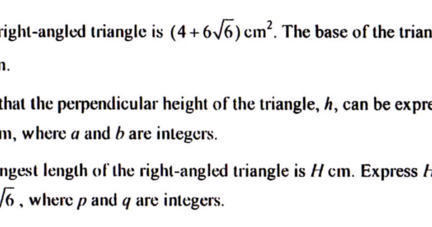 3. Surds revision and challenging questions O-level Additional Maths