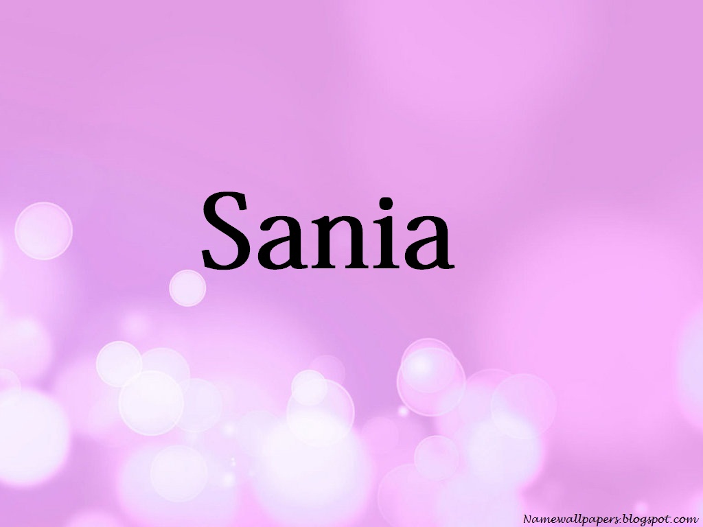 Sania Name Wallpapers Sania ~ Name Wallpaper Urdu Name Meaning Name Images Logo Signature
