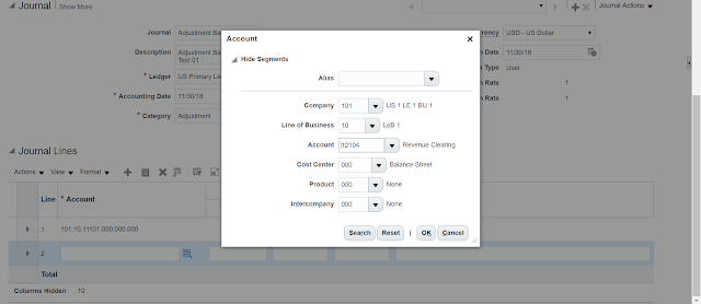The Oracle Prodigy: Create GL Journal Entry in Oracle Fusion Applications