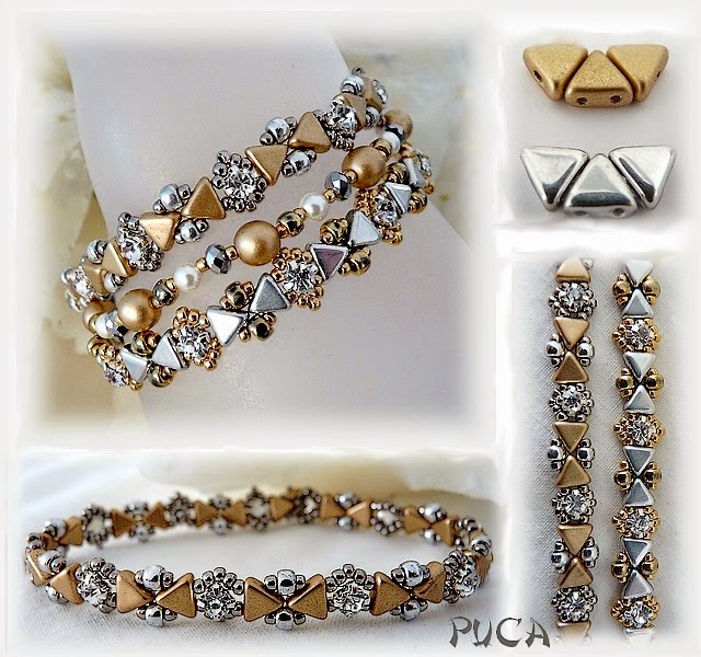 Le blog de Lubjana: Les perles Kheops® par Puca®