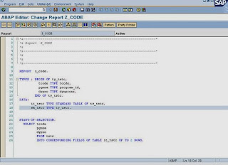 ABAP Code Generator Tool. ( Part 3 ) | SAP ABAP Online Tutorials