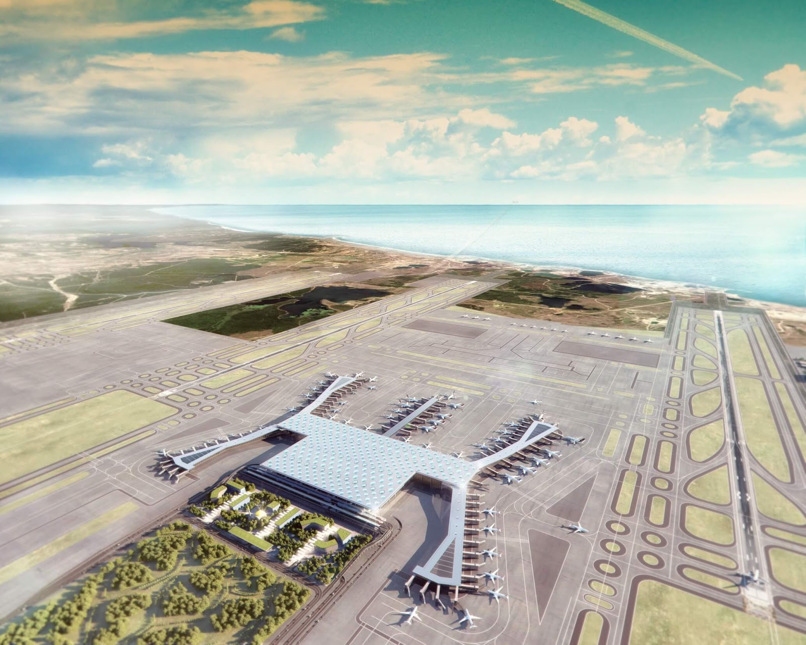 Istanbul New Airport / Nordic Architects / Turkey