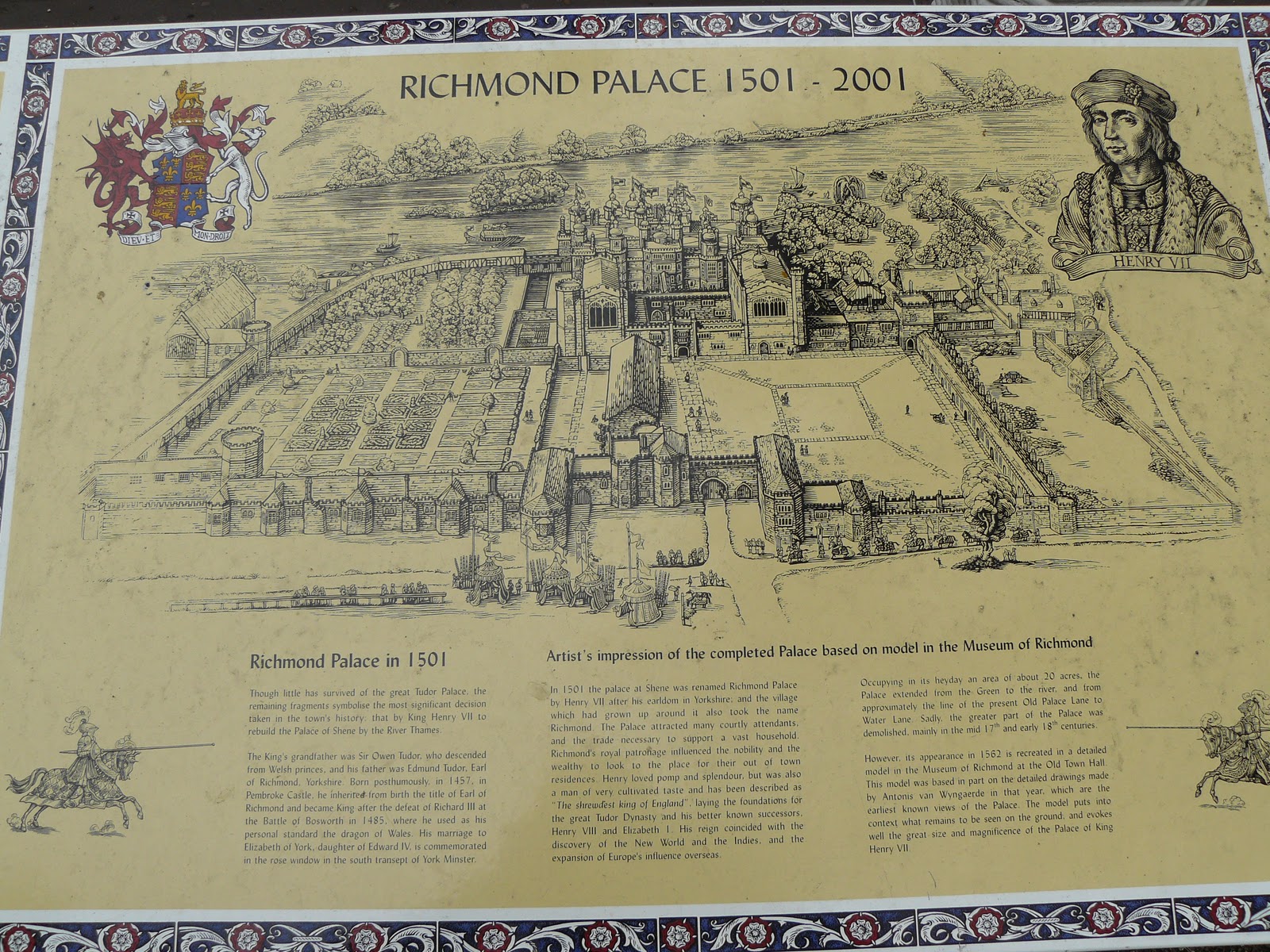 Peter Lovett's ramblings : Richmond Palace: a residence of King Henry ...