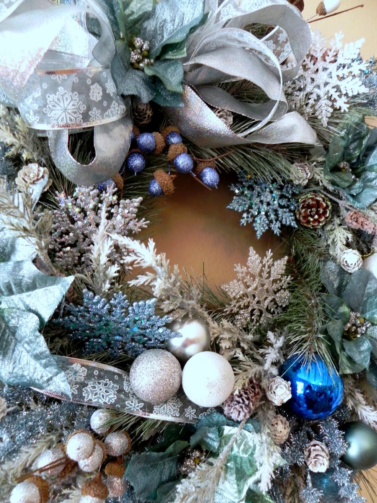wreathsndolls: First Winter Custom Wreath