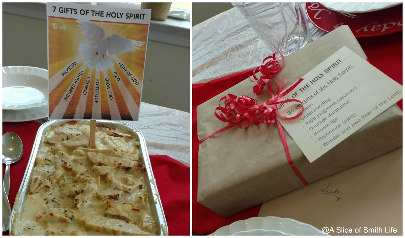 A Slice of Smith Life: My Daughter's 17th Birthday & Confirmation ...