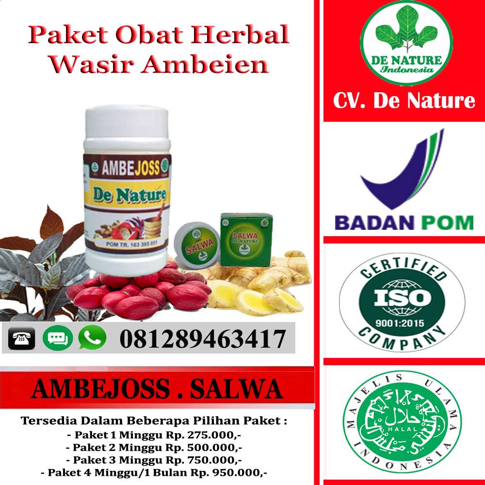 Obat Wasir / Ambeien - Herbal Alami Tradisional: Harga dan Merk obat ...