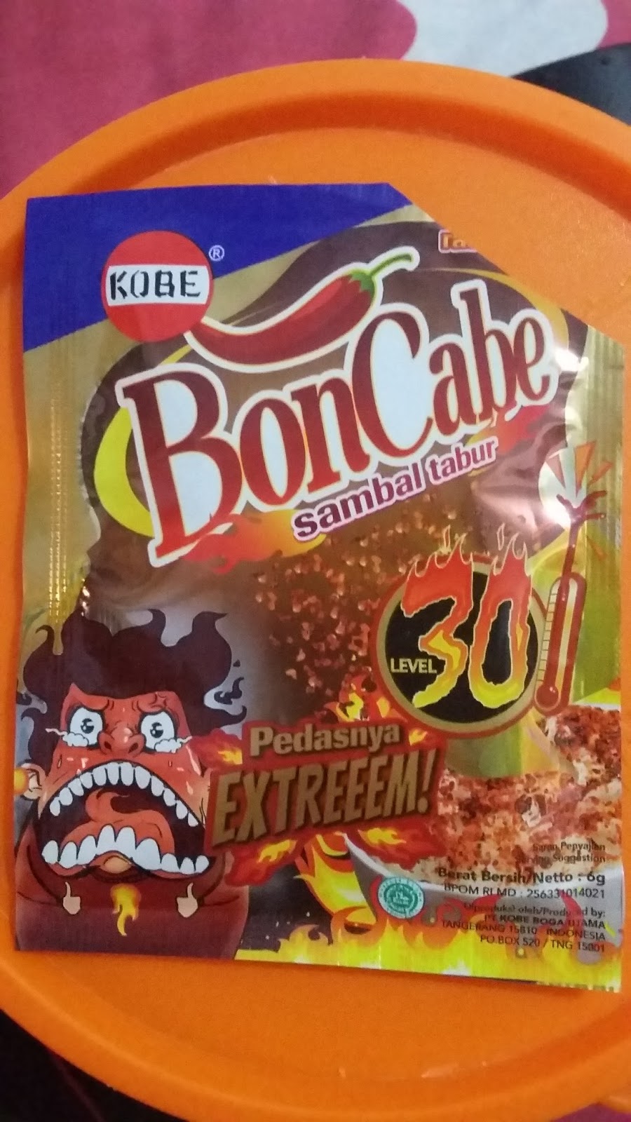 review makanan: bon cabe level 30