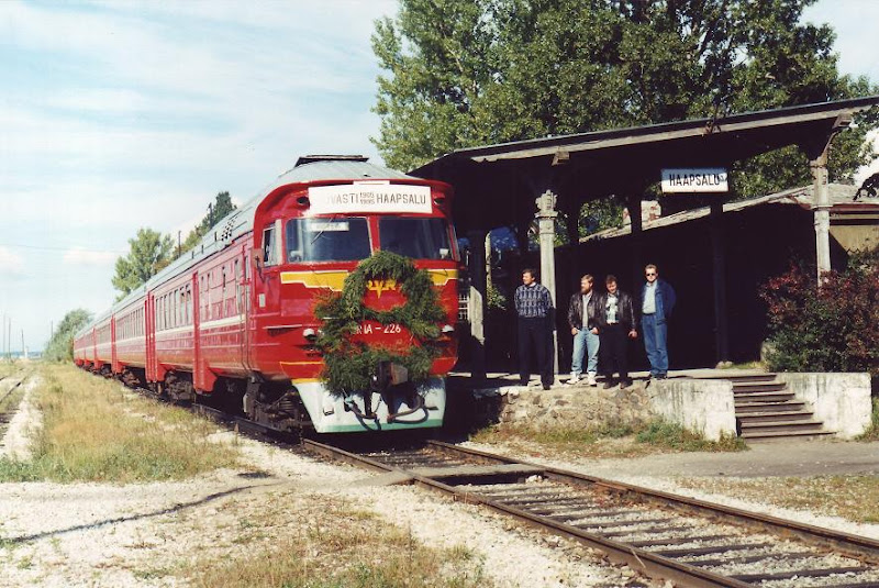 EESTIMAA PÄEVIK - ESTONIAN BLOG: Kui Haapsallu sõitis rong...
