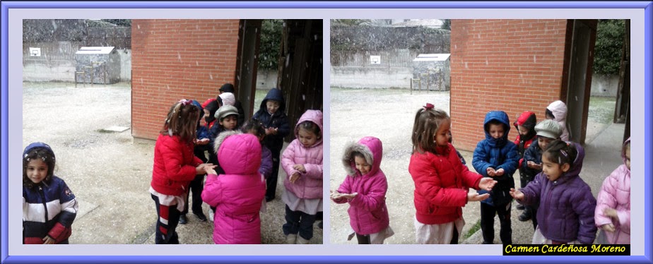Jugando y aprendiendo juntos: ¡Qué fría está la nieve!