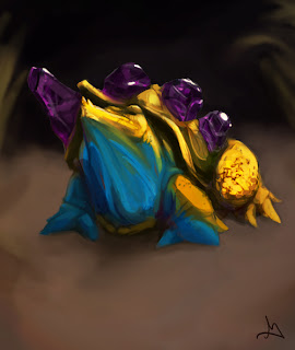 sketchBladder: Day 3 - Wicked Shelled Barbecue Beast