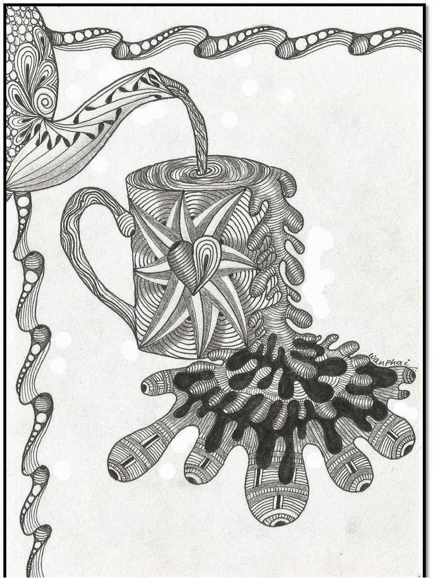 Journey Through Zentangle Art: ZenTangle meets Zen Stories