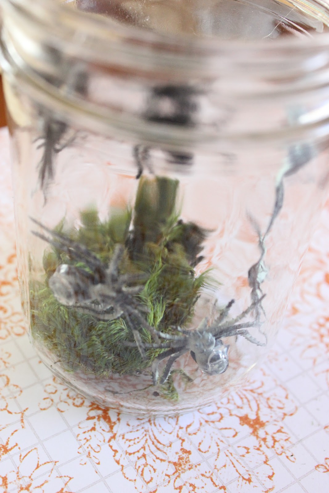 "Isabelle Thornton" Le Chateau des Fleurs: Glow in the dark Spider jar ...