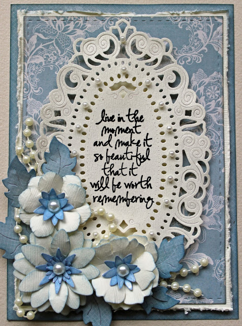 Cheery Lynn Designs Challenge #227 - Handmade Flowers Theme - Cheery ...