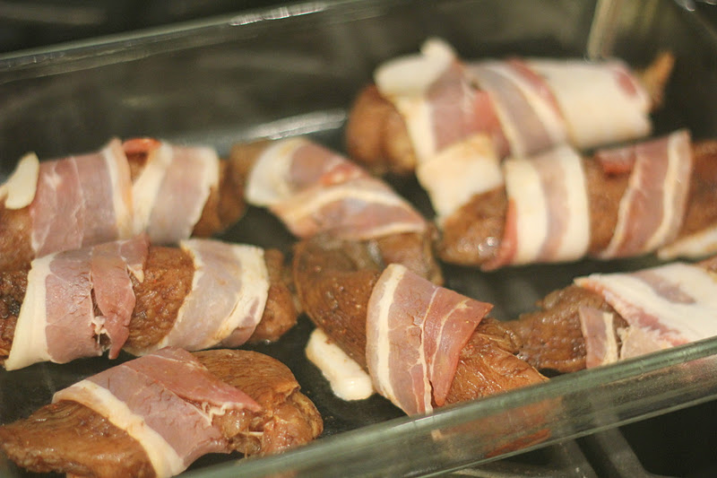 embellishments: Sweet & Spicy Bacon-Wrapped Chicken embellishments: Sweet & Spicy Bacon-Wrapped Chicken