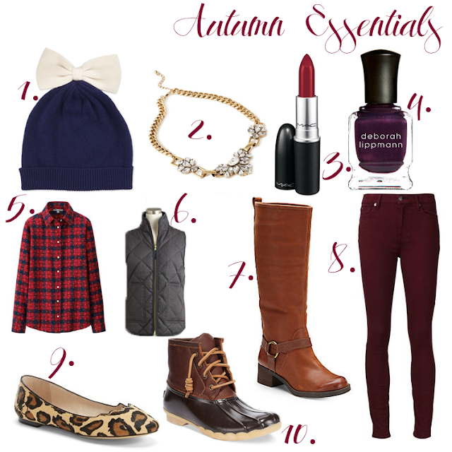 TRULY YOURS, A.: Autumn Essentials