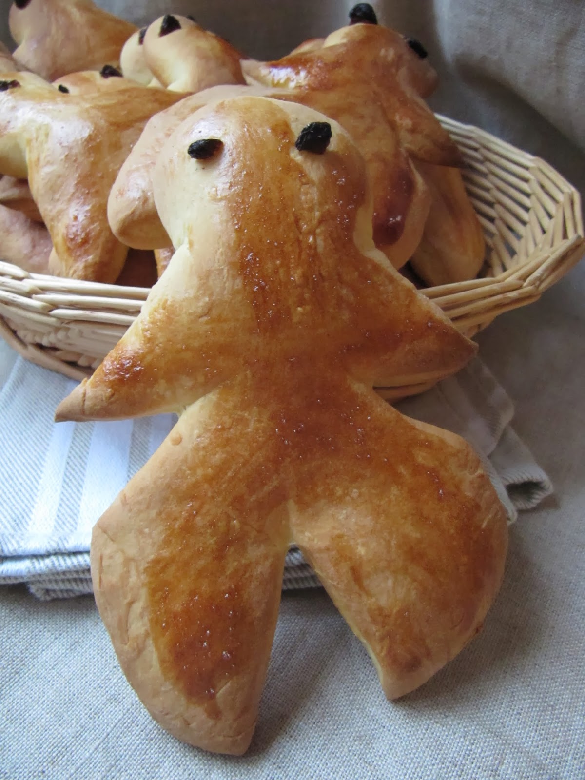 La cuisine d'ici et d'ISCA: Mannele de la Saint-Nicolas