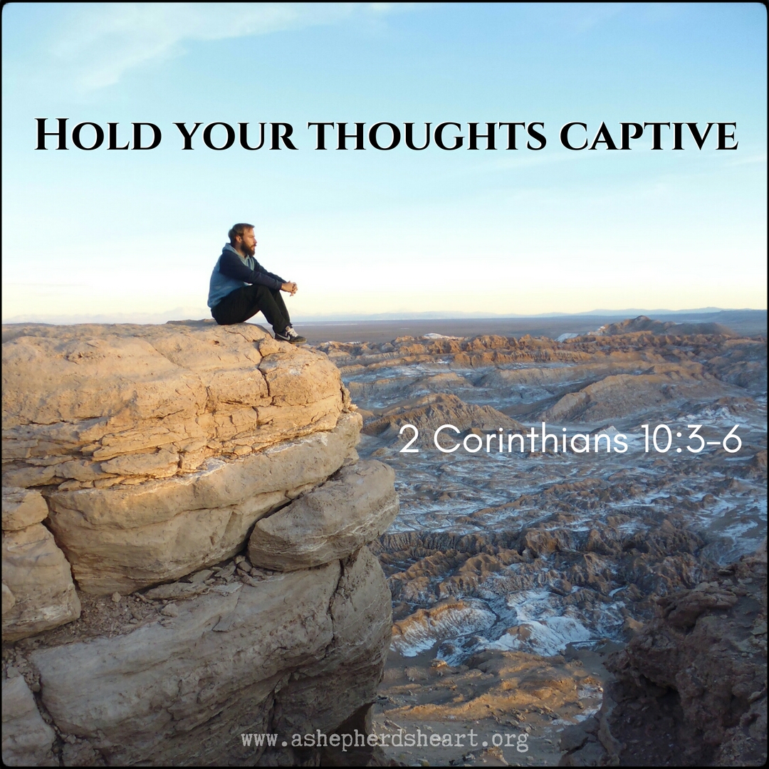 A Shepherd's Heart: Holding Your Thoughts Captive