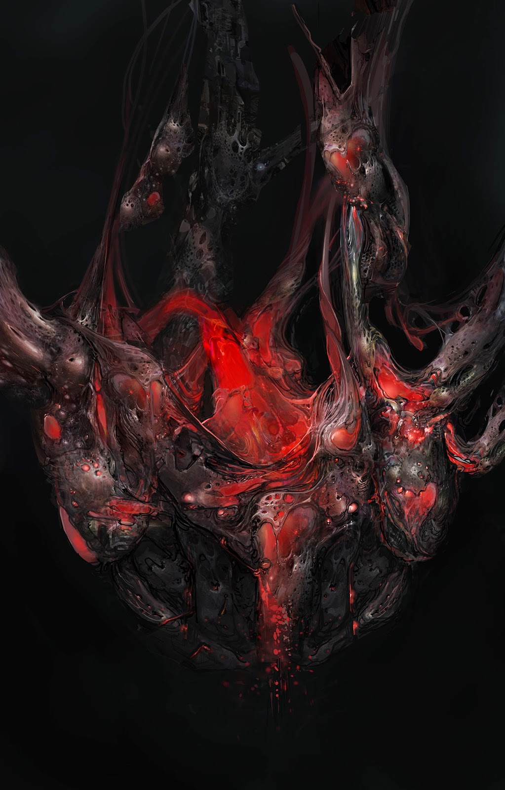 branislav's artwork and such...: Warframe: Infested Boss J3 Golem
